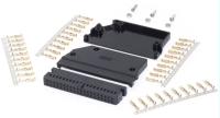 China 1000V Voltage Rating Servo Motor Connector with Crimp/Solder Termination for Industrial Automation for sale