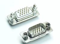 China DB9/15/25/37 connectors, DB50/HDB26/44 male and female COM port 9-pin RS232/485 serial connectors for sale