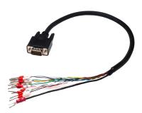 China HDB15 Pin Terminal Block Servo Motor Connector with Male-to-Male/Male-to-Female Connection for 18-24 AWG Wire Gauge and 1000V Voltage Rating for sale