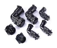 China Waterproof Servo Motor Connector YD28 Aviation Plug with 1000V Voltage Rating and Wide Temperature Range -40℃ to +105℃ for sale