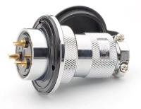 China Aviation plug and socket 30M - 2-core, 3-core, 4-core, 5-core, 6-core, 7-core, 8-core, 10AE connector with 30mm opening for sale