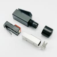 China RJ45 4PIN, 8PIN PROFINET Website CAT plug  NET Fully shielded, No-crimp Industry connector for sale