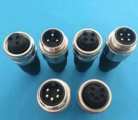 China 7/8 Aviation Plug Connector 3pin 4pin 5pin M22 Servo Motor Connector with 1000V Voltage Rating and Metal/Plastic Construction for sale