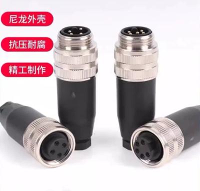 China 7/8 Aviation Plug Connector 3pin 4pin 5pin M22 Servo Motor Connector with 1000V Voltage Rating and Metal/Plastic Construction for sale