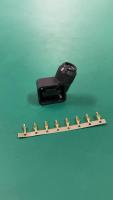 China Yaskawa 9pin Servo Motor Connector with Silver and Gold Contact Plating for Industrial Automation and Crimp/Solder Termination for sale