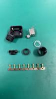 China Yaskawa 9pin Servo Motor Connector with Silver and Gold Contact Plating for Industrial Automation and Crimp/Solder Termination for sale