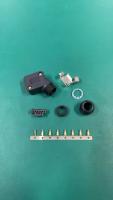 China Yaskawa 9pin Servo Motor Connector with Silver and Gold Contact Plating for Industrial Automation and Crimp/Solder Termination for sale
