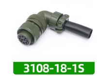 China SM3108A18-1S 3108E 18-1S Aviation Plug  connector 18-1S  servo cable connector for sale
