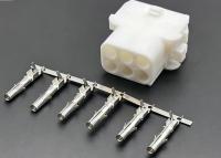 China Yaskawa 5 Series with brake plug 350781-1 large 6-pin male and female connector with terminals for sale