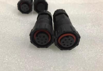 China Original Estun 7-pin and 9-pin Servo Motor Connector with Silver and Gold Plated Contacts for Panel and Cable Mount for sale