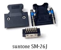 China Brand new Suntone SCSI connector SM-26P gold-plated SCSI-26P connector SM-26J for sale