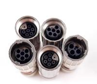 China 923 Series Servo Motor Connector Aviation Plug with 6PIN 7PIN Insulation Resistance and 18-24 AWG Wire Gauge for Industrial Automation for sale