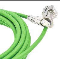 China 1000V Voltage Rating 6FX5002 Servo Motor Connector with 6PIN 7PIN Insulation Resistance for Panel or Cable Mount for sale