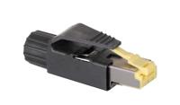 China 4-core Crystal Head Profinet Industrial-grade RJ45 Communication Bus Connector SM-RJ45H-4D for sale