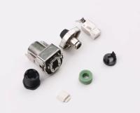 China Compatible RJ45 Crystal Head 4/2 Zinc Alloy Large Head Coded Connector 6FX5002-0DM67 IP67 for sale