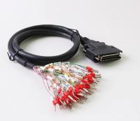 China A5/6 servo signal cable X4 connector, Mitsubishi MR-J3/JE 20/26/36/50-core IO control cable for sale