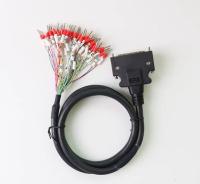 China A5/6 servo signal cable X4 connector, Mitsubishi MR-J3/JE 20/26/36/50-core IO control cable for sale