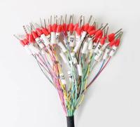 China A5/6 servo signal cable X4 connector, Mitsubishi MR-J3/JE 20/26/36/50-core IO control cable for sale