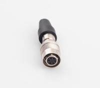 China Hirose 6-pin HR10A-7P-6S female trigger cable plug for Hikvision and Basler industrial camera power supply for sale