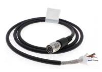 China Hirose 6-pin HR10A-7P-6S female trigger cable plug for Hikvision and Basler industrial camera power supply for sale