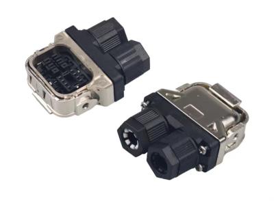 China Mitsubishi J5 MT50W-8D/2D4ES-CVLD Rotary Servo Power with Brake Connector for sale