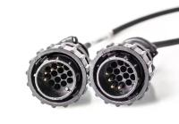 China AMP Amptaco SMEMA History Code Connector 206043-1 Cable 4/8/14 Pins Universal for SMT Equipment for sale