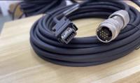China Mitsubishi Servo High-Power Encoder Cable J3/J4/JE Aviation Plug Cable MR-J3ENSCBL5M-L for sale