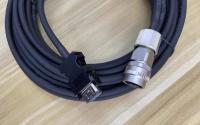 China Mitsubishi Servo High-Power Encoder Cable J3/J4/JE Aviation Plug Cable MR-J3ENSCBL5M-L for sale