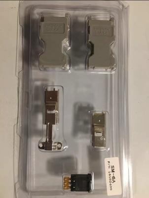 China 6FX2003 Servo Motor Connector 6-pin Encoder Plug with 1000V Voltage Rating and Silver Gold Plated Contacts for sale