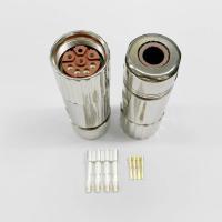 China Servo motor M23 connector 6FX2003-0LU00 encoder 6-pin aviation plug threaded type for sale