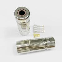 China Servo motor M23 connector 6FX2003-0LU00 encoder 6-pin aviation plug threaded type for sale