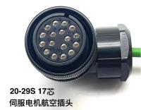 China Inovance 6FX2003 Servo Motor Connector with 17 Pins and 1000V Voltage Rating for Industrial Automation for sale