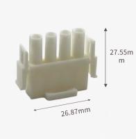 China Yaskawa Fuji WSK-M04P 4-pin Servo Motor Power Connector for Industrial Automation with Silver Pin Golded Pin for sale