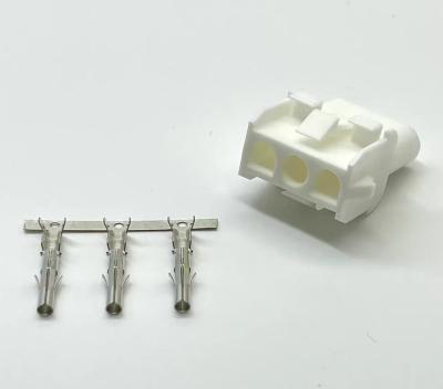 China Yaskawa Fuji WSK-M04P 4-pin Servo Motor Power Connector for Industrial Automation with Silver Pin Golded Pin for sale