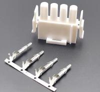 China Yaskawa Fuji WSK-M04P 4-pin Servo Motor Power Connector for Industrial Automation with Silver Pin Golded Pin for sale