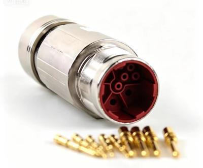 China Original imported genuine BKUA145MRD14 Servo Motor Connector with 9-pin extension and Silver/Gold Plated Pins for sale