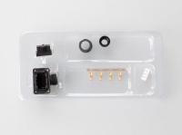 China Mitsubishi Servo Motor Connector with Encoder Brake for Industrial Automation Featuring Multiple Pin Configurations and High Current Rating for sale