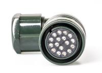 China Compatible with Mitsubishi, Delta, and Yaskawa servo motor aviation connectors 20-22/22-22/20-18/20-29S for sale