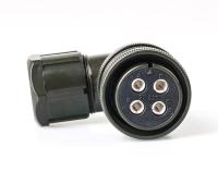 China Compatible with Mitsubishi, Delta, and Yaskawa servo motor aviation connectors 20-22/22-22/20-18/20-29S for sale