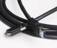 China Daheng Hikvision industrial camera data cable, Japan Taiyo high-flex drag chain with screws, USB 3.0 to Micro-B for sale