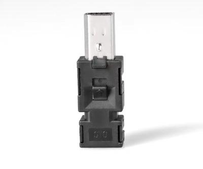 China 8-Pin Servo Motor Connector X3 I/O Safety Connector for Industrial Automation with Silver/Gold Plated Pins for sale