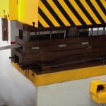 China LPG Cylinder Bottom Ring Production Line Ring Press Coil Inner Dia Range 460-540mm for sale