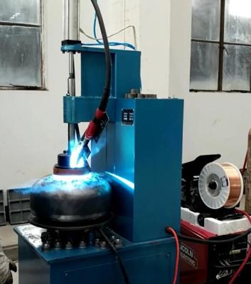 China DC 600V LPG Cylinder Seat Welding Machine 300mm Diameter for Cylinder Production Line for sale