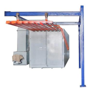 China 100-250C LPG Straight Tunnel Powder Coating Oven for Industrial Coating Line for sale