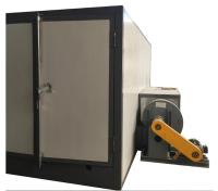 China Gas LPG Powder Coating Curing Oven 100mm Thickness for Metal Frames Custom Sizes for sale