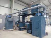 China LPG Cylinder Shot Blast Machine 320mm Turbine 8 Units 500 Cylinders per Hour for sale