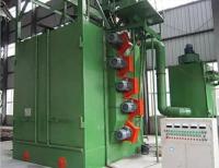 China LPG Cylinder Shot Blast Machine 8 Turbines 320mm Diameter Bsa2.5 Surface Cleanliness for sale
