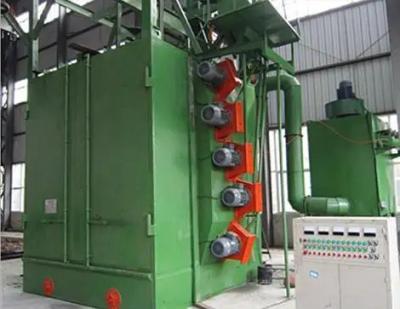 China LPG Cylinder Shot Blast Machine 8 Turbines 320mm Diameter Bsa2.5 Surface Cleanliness for sale