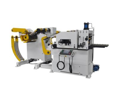 China Sheet Metal Coiling Straightening Machine 2 In 1 Decoiler Straightener Feeder 65m/min 1200mm for sale