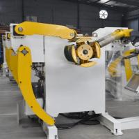 China 3 in 1 NC Servo Decoiler Straightener Feeder 100mm Roll Diameter 380V for sale